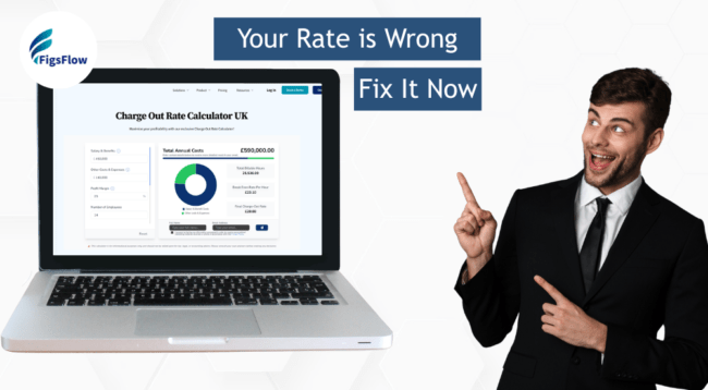 Charge Out Rate Calculator UK (Free) | FigsFlow